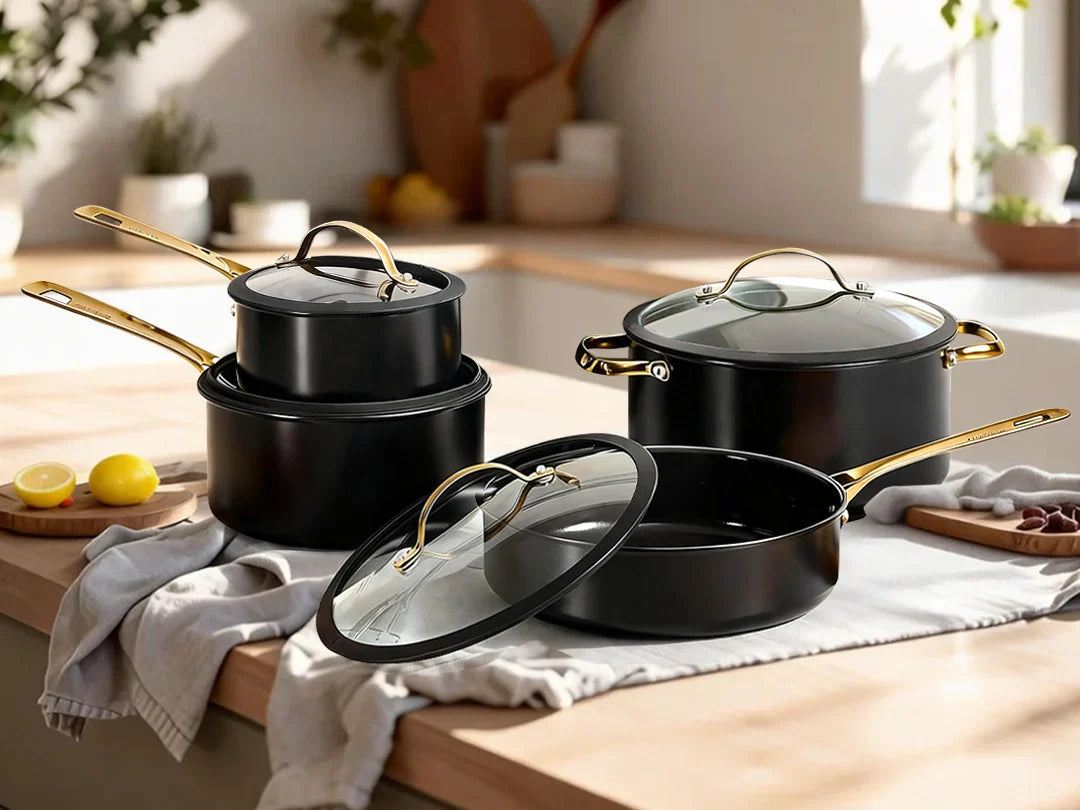 Chef Power™ Ceramic Skillet Sets: Non-Toxic Pans Built to Sizzle