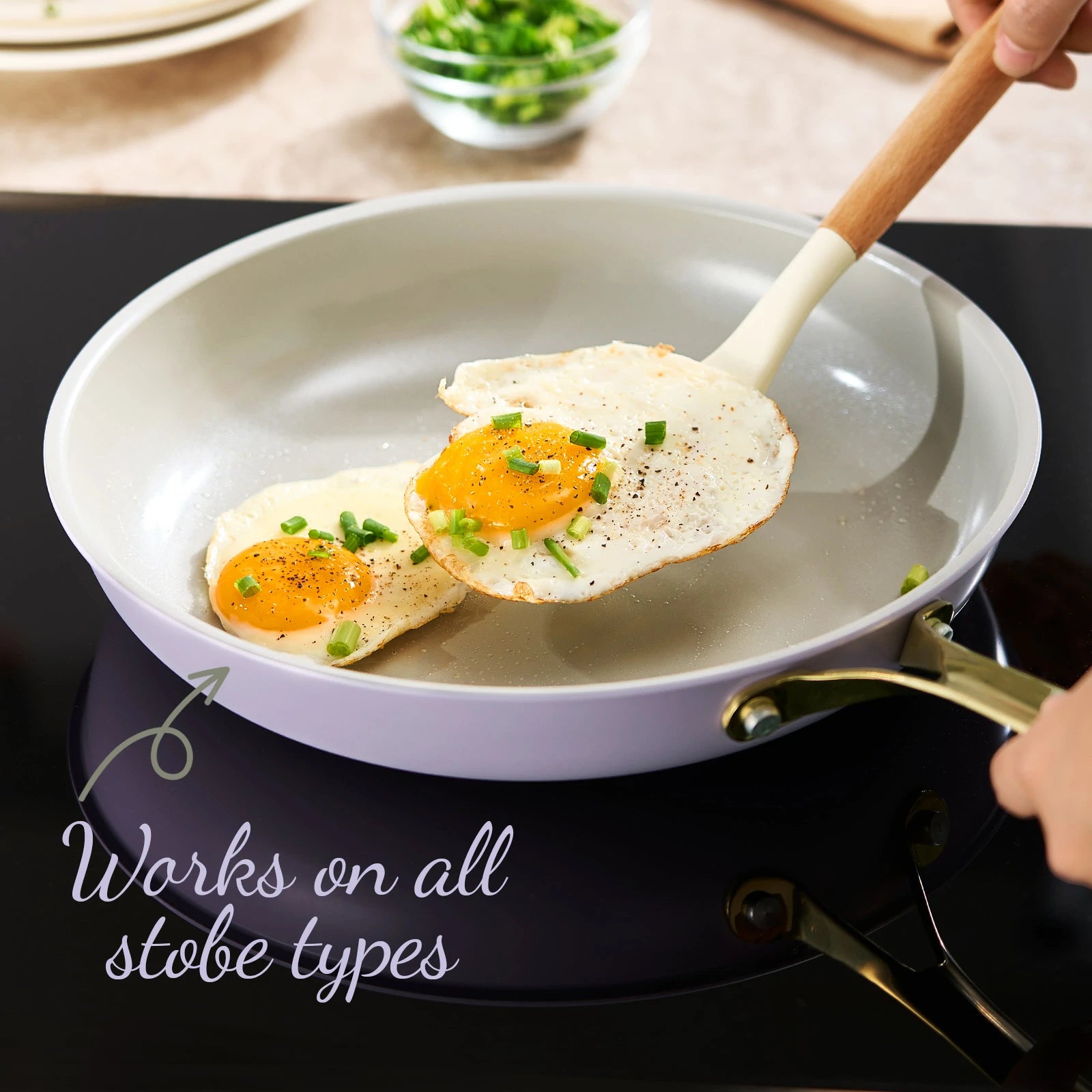 ceramic frying pan induction