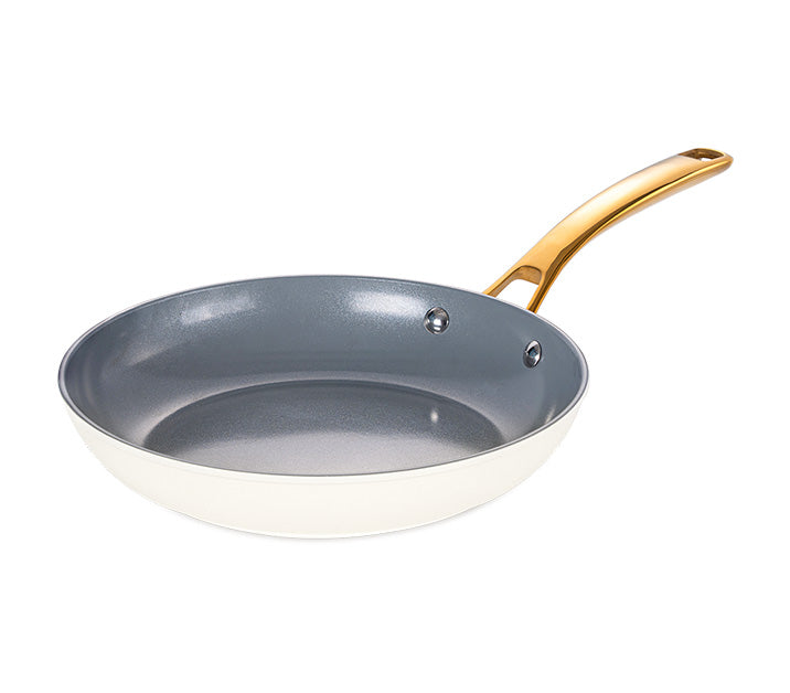 Utility Golden 10-Piece Ceramic Nonstick Cookware Set | Non-Toxic ...